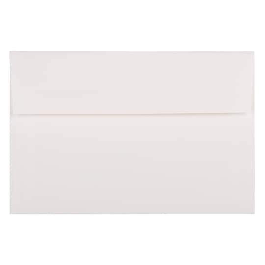 Jam Paper 5 75 X 8 75 Bright White Wove Strathmore Invitation